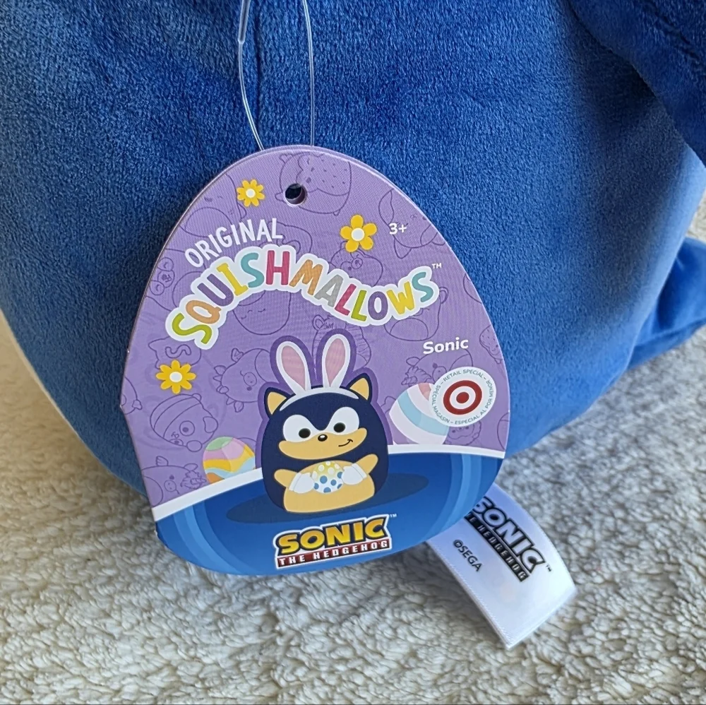 Squishmallows | Toys | Nwt Easter New Release 225 Squishmallows Sonic ...